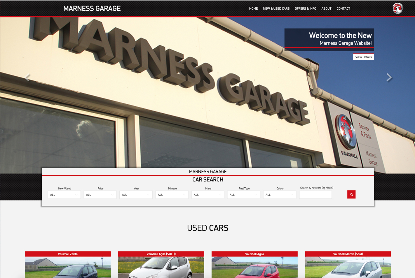 Marness Garage - Orknet